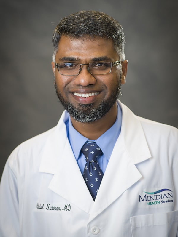 Abdul Subhan, MD | Meridian Health Services