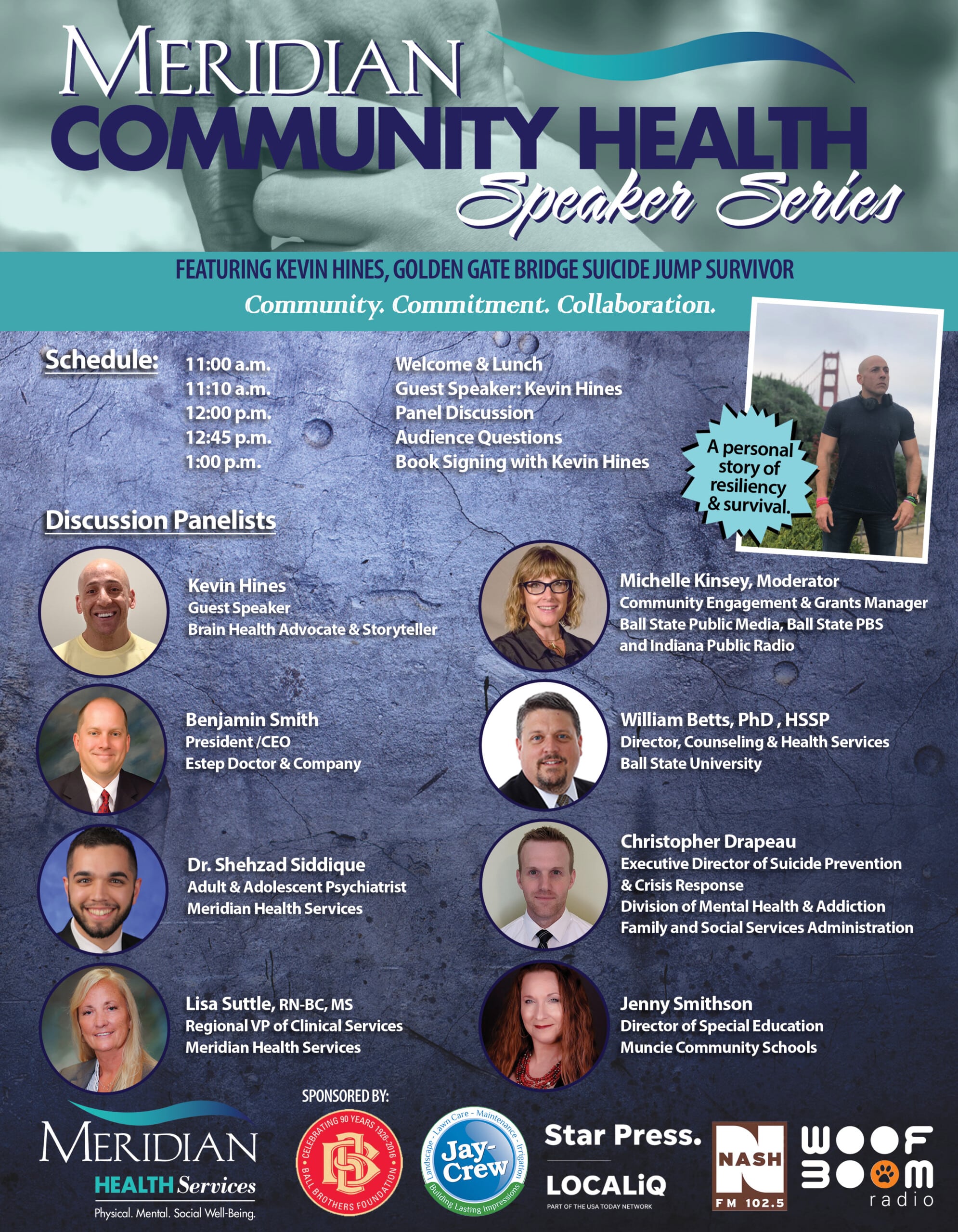 2022 – Kevin Hines – Muncie | Meridian Health Services